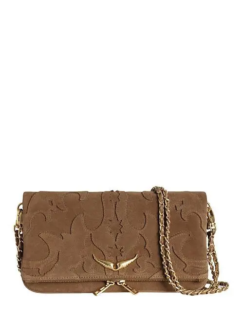 Zadig&Voltaire Rock Western Clutch - Cognac