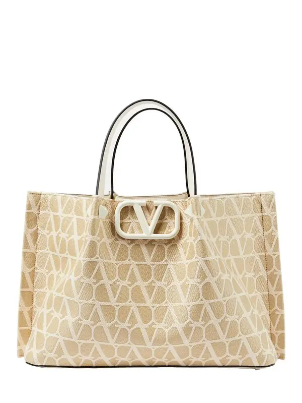 Valentino Garavani Vlogo Signature Toile Iconographe Tote Bag - Multicoloured