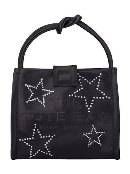 Marc Jacobs The Mini Tote Satin - Black