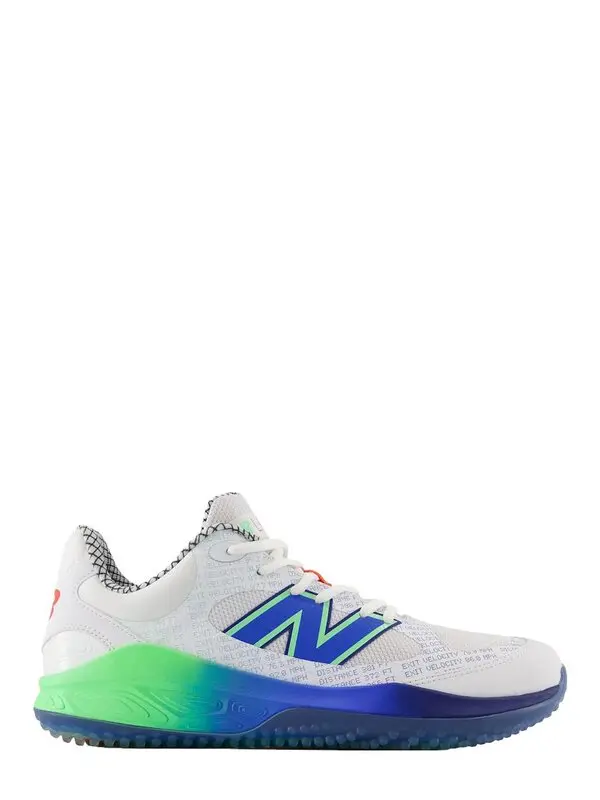 NEW BALANCE 3000v7 Turf Trainer - White/electric Jade/bright Lapis