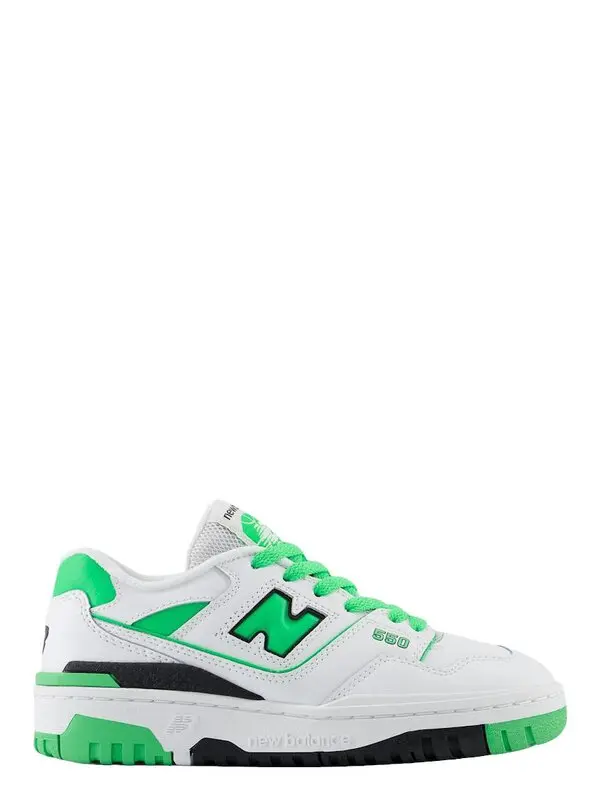 NEW BALANCE 550 Sneakers - White/green Apple