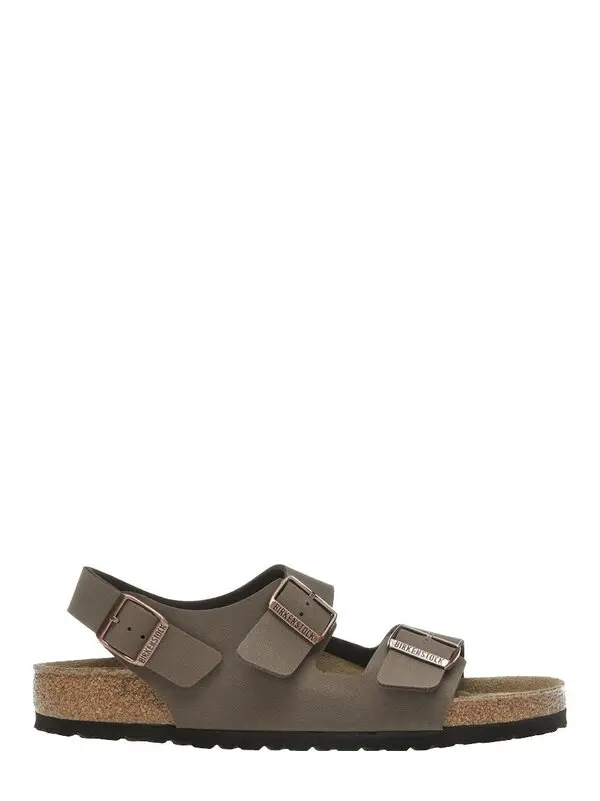 BIRKENSTOCK Milano Birkibuc Sandals - Mocca