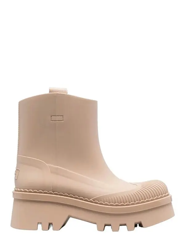 Chloé Raina 55mm Slip-on Boots - Beige