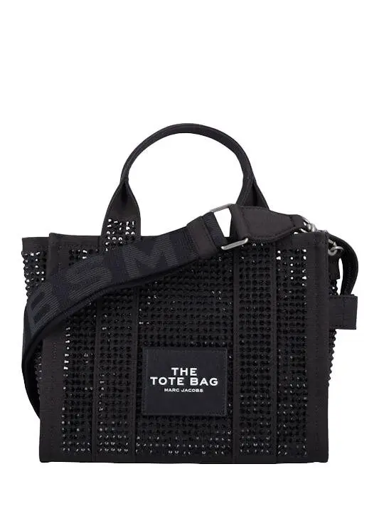 Marc Jacobs The Small Tote Crystal - Black