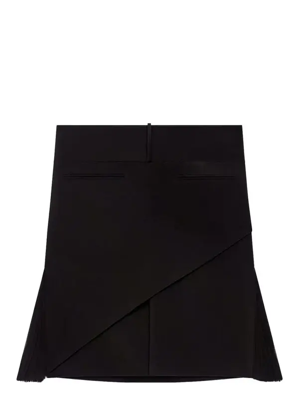 COURREGES Infinity Mini Skirt - Black