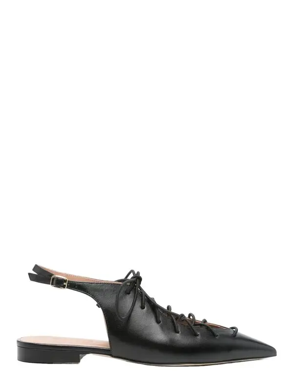 MALONE SOULIERS Alia Ballet Flats - Black