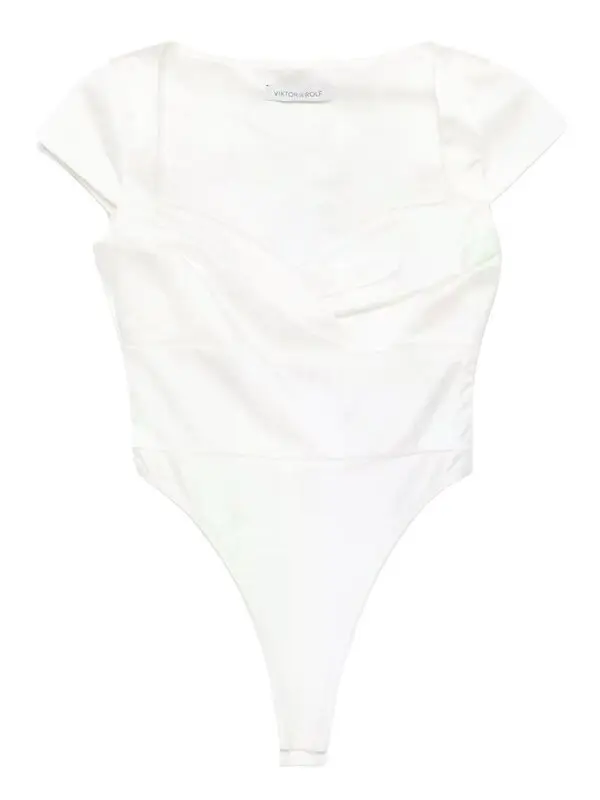 Viktor & Rolf Sweetheart Bodysuit - White