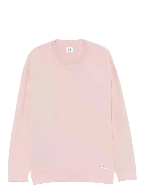 C.P. COMPANY Cotton Crepe T-shirt - Pink