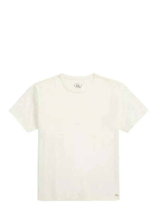 Ralph Lauren Logo-embroidered T-shirt - White