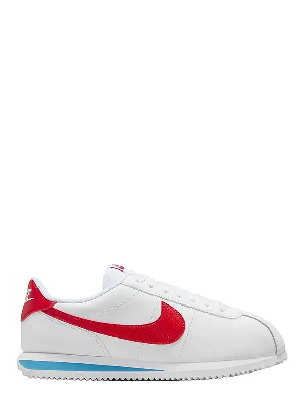 Nike Cortez Leather Sneakers - White/varsity Red