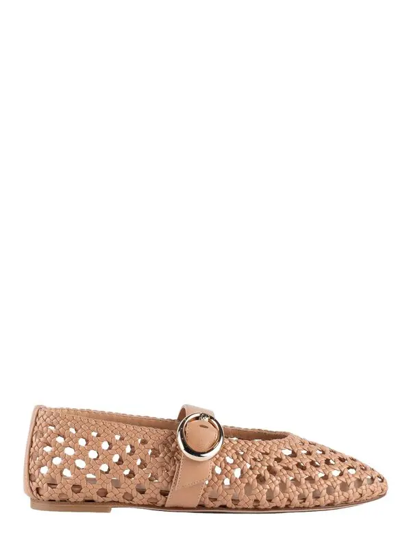 STUART WEITZMAN Thea Mary Jane Flats - Brown