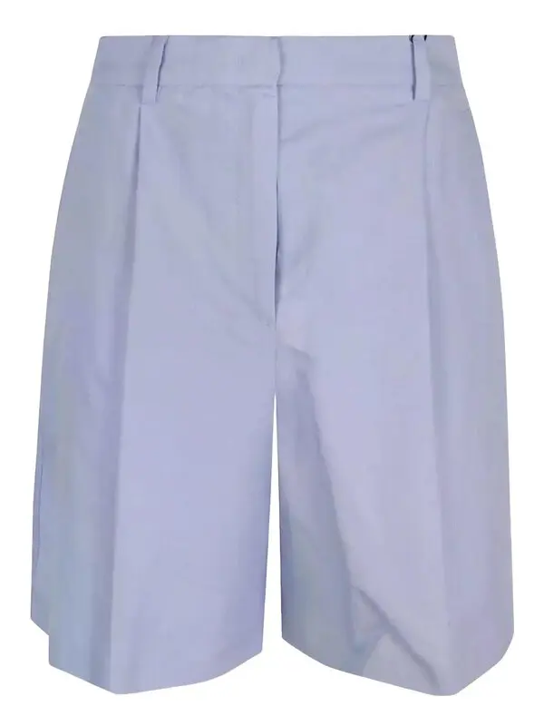 Max Mara Dart-detailing Tailored Shorts - Blue