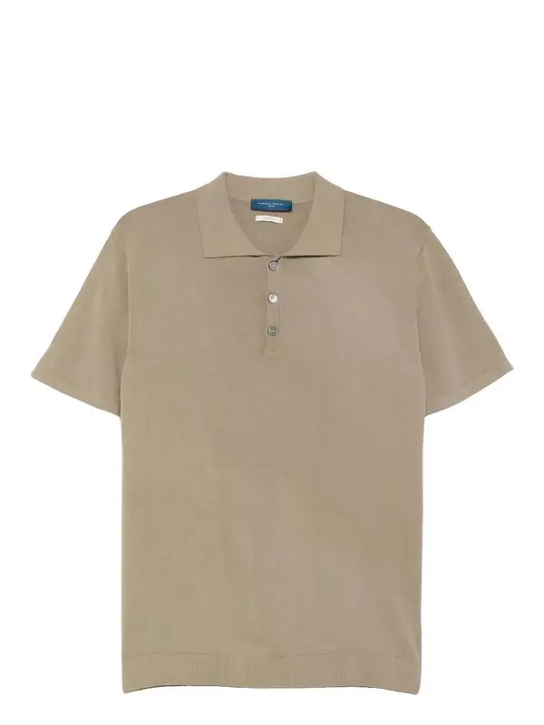 DANIELE FIESOLI Cotton Polo Shirt - Grey