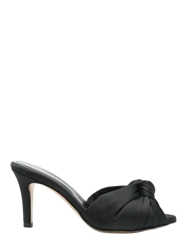 GINISSIMA 80mm Sofia Sandals - Black