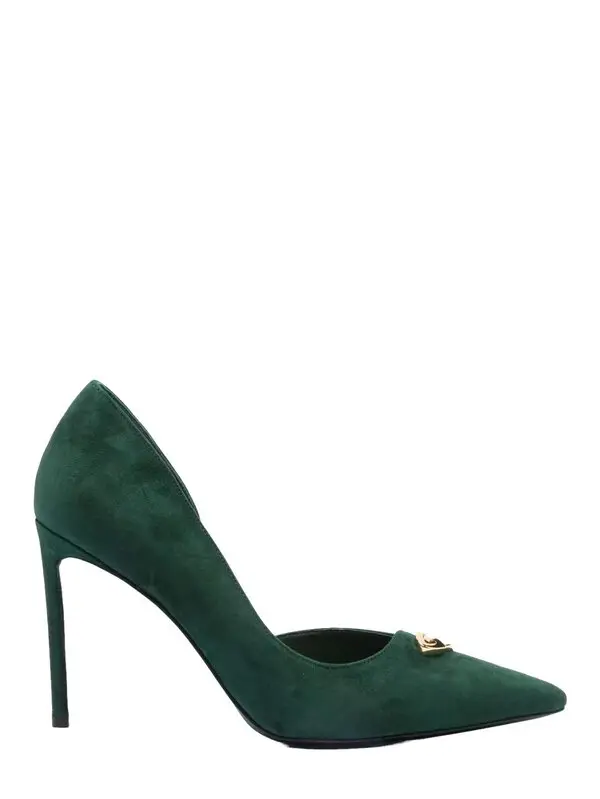 GINISSIMA 100mm Emma Pumps - Green