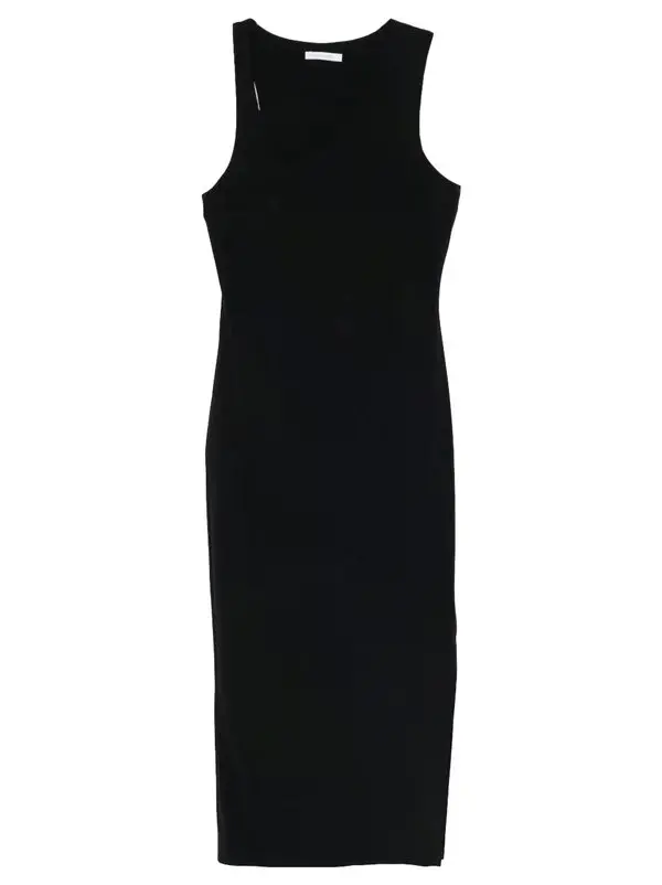 Patrizia Pepe Sleeveless Maxi Dress - Black