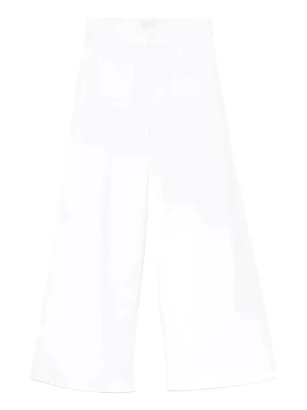MOTHER Patch Pocket Undercover Sneak Jeans - White