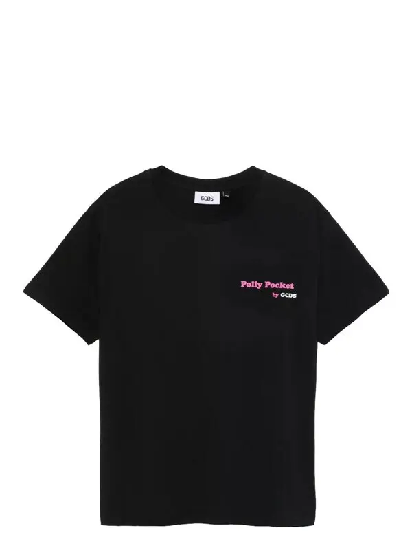 Gcds X Polly Pocket Pizza T-shirt - Black