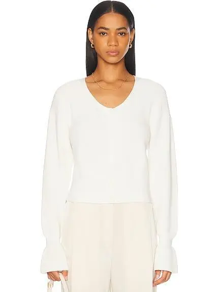 EAVES Lennox Cardigan - Ivory