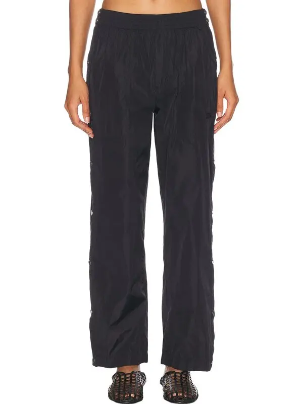BODE Nylon Tear Away Track Pant - Black