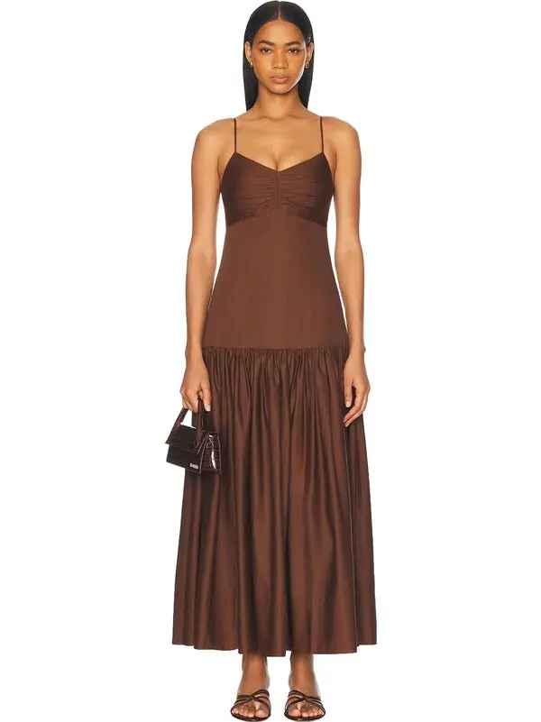 A.L.C. Harper Dress - Milk Chocolate