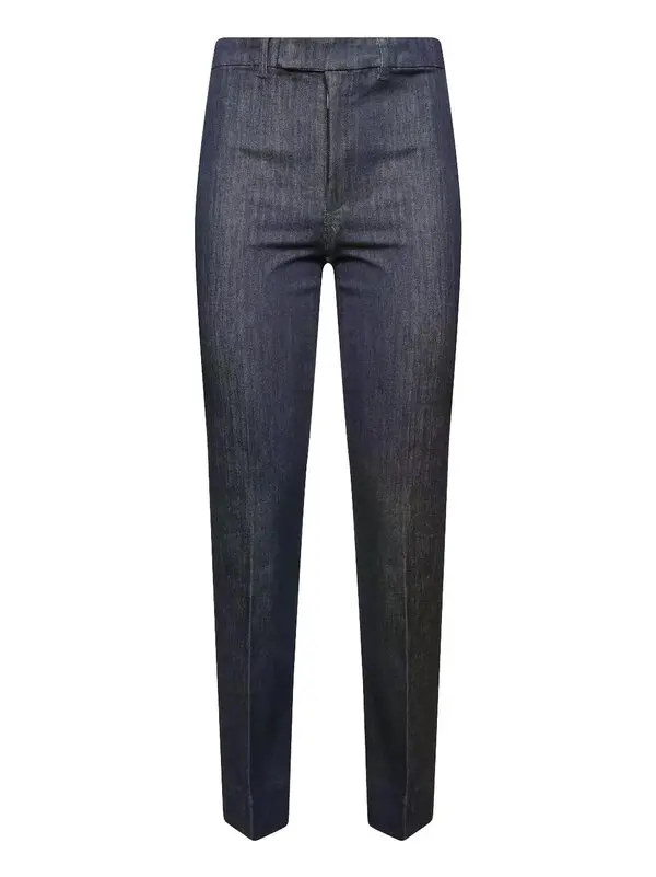 Max Mara Uberti Straight Leg Jeans - Blue