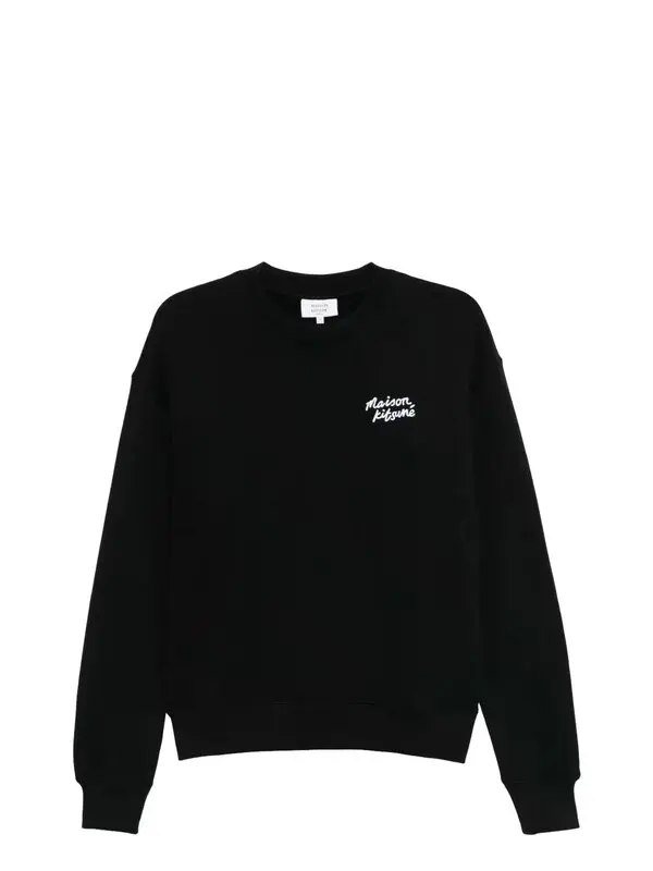 Maison Kitsuné Handwriting Comfort Sweatshirt - Black