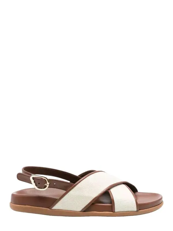 ANCIENT GREEK SANDALS Ikesia Sandals - Brown