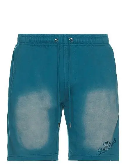 THE HUNDREDS Rugby Shorts - Teal