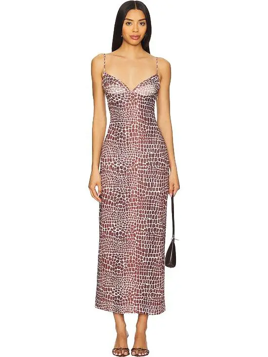 Miaou Florence Dress - Brown