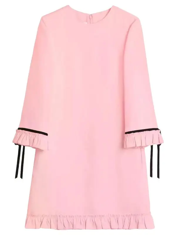 Valentino Garavani Crepe Couture Mini Dress - Pink