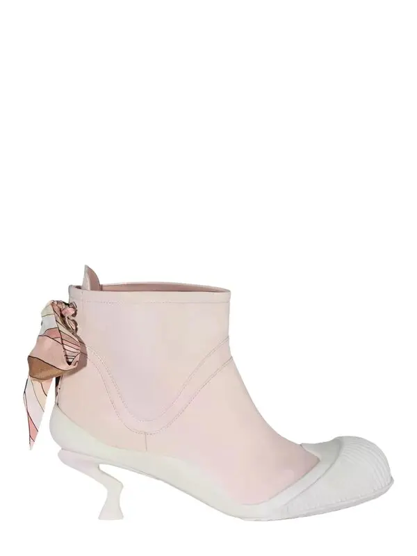 Emilio Pucci 55mm Granaiolo Boots - White