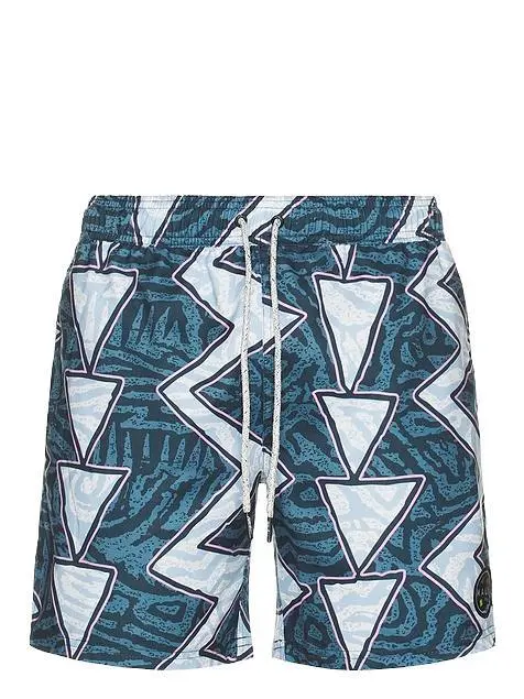 MAUI AND SONS Coaster Classic Swim Trunks - Charcoal