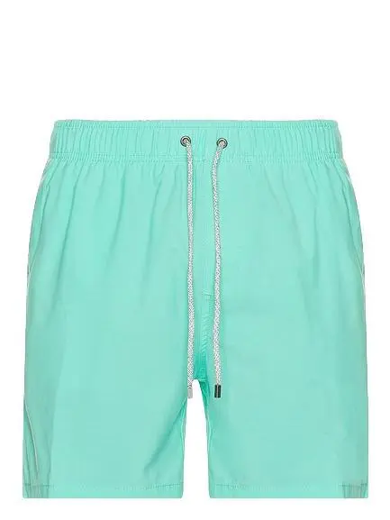 VINTAGE SUMMER Vintage Wash Volley Swim Short - Teal