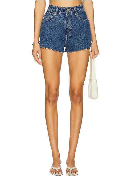 Abrand Denim High Relaxed Denim Short - Bella