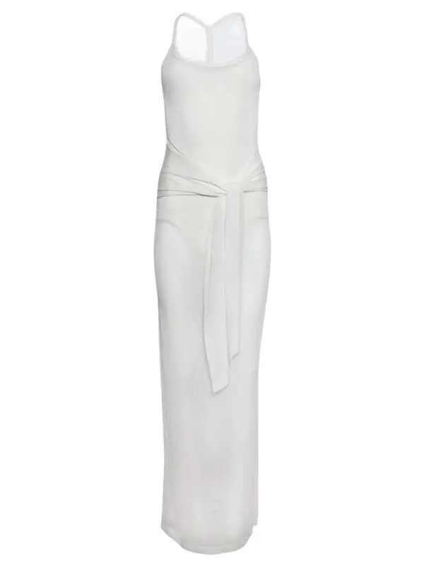 Jacquemus La Robe Maille Nodo Dress - Off-white