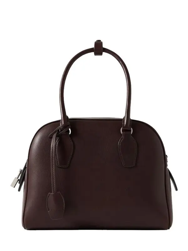 THE ROW India Leather Tote - Brown