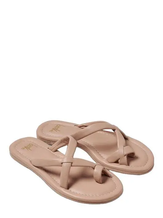 Beek Sungem Leather Sandals By - Metallic