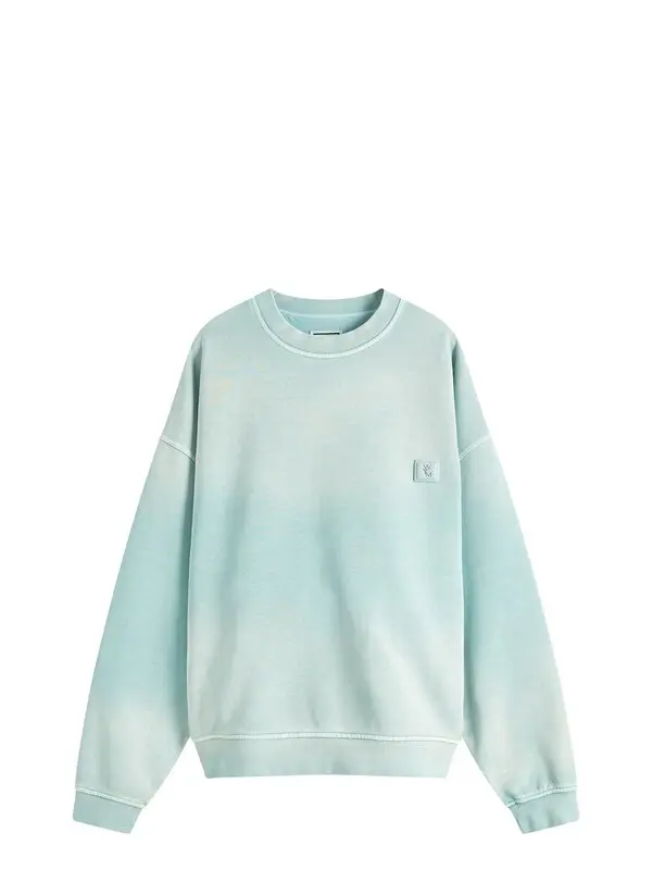 WOOYOUNGMI Washed Back Logo Sweatshirt - Mint