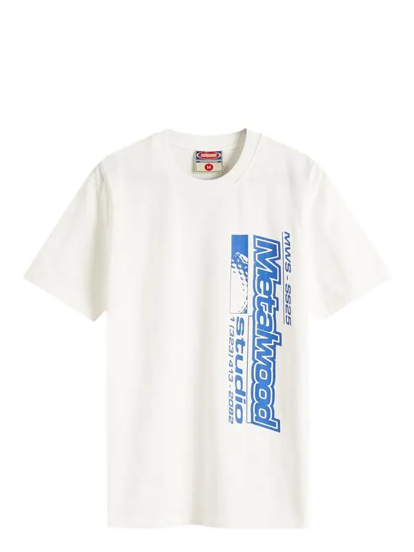 METALWOOD STUDIO La Brea Shop T-shirt - White