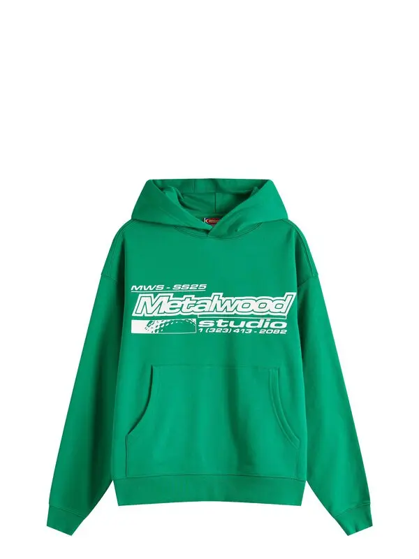 METALWOOD STUDIO La Brea Shop Hoodie - Green