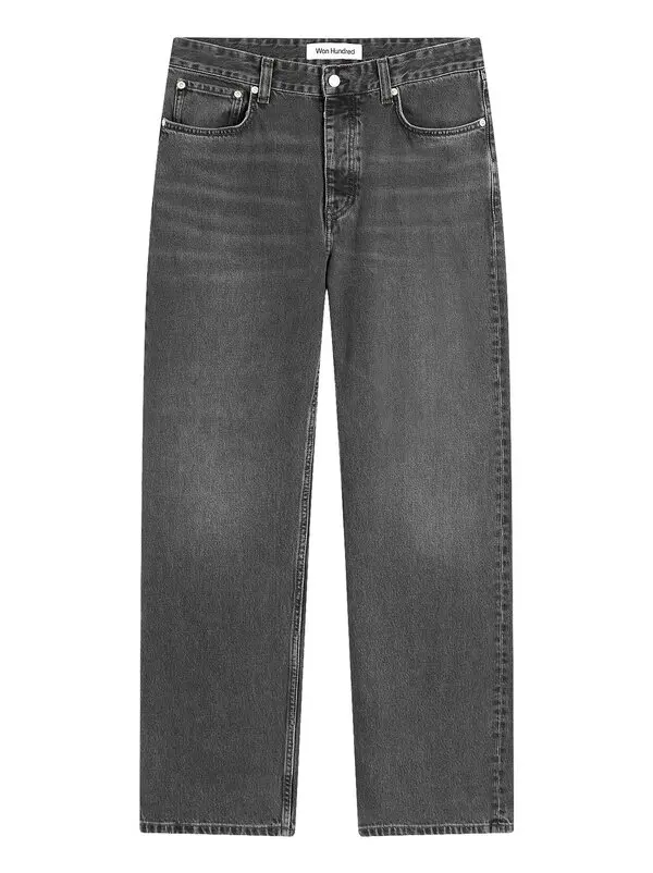WON HUNDRED Steve Jeans - Iguana Black