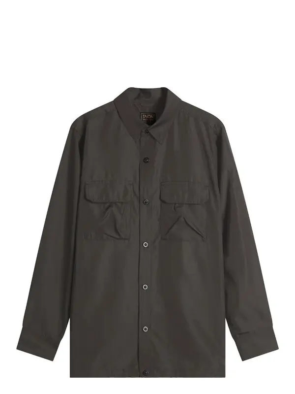 Taion Military Pocket Shirt - Black