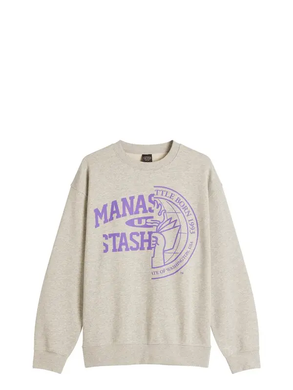 MANASTASH Citee Collegiate Sweatshirt - Oxford