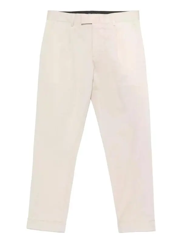 LOW BRAND Logo-tag Trousers - Neutrals