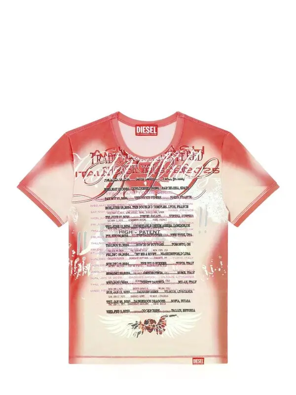 DIESEL® Remaster Capsule T-kalyc-1 T-shirt - Pink
