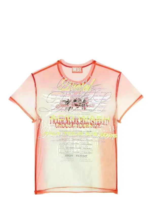 DIESEL® Remaster Capsule T-yrac T-shirt - Pink