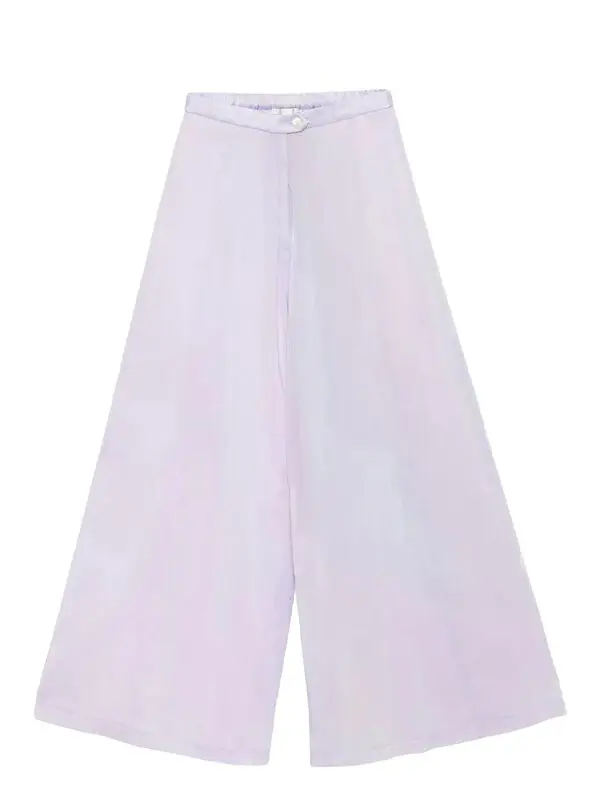 FORTE_FORTE Wide-leg Trousers - Purple