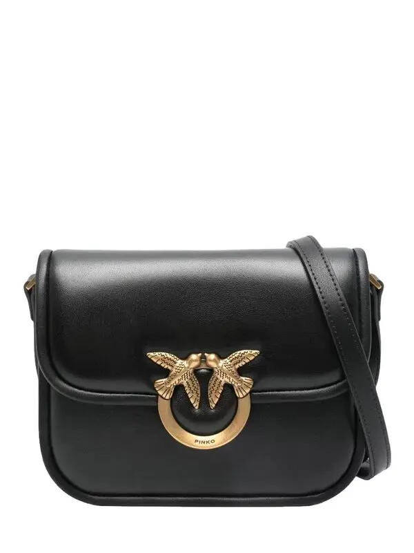 Pinko Mini Love Box Shoulder Bag - Black