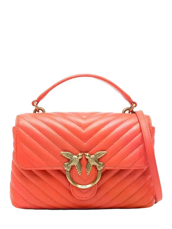 Pinko Mini Lady Love Tote - Orange